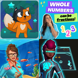 Free Lesson: Real World Fraction Problems 5.NF.2 - Free Games and ...