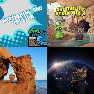 Free Lesson: Weathering and Erosion - Free Games and Videos - Legends ...