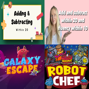 Free Educational Games: Fluently Add and Subtract within 20 2.4A - Free ...