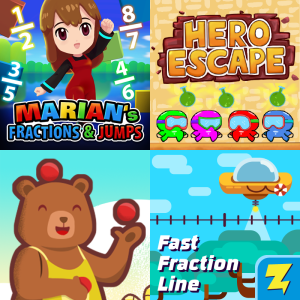 Practice: Partition Shapes Into Unit Fractions 3.G.A.2 - Free ...