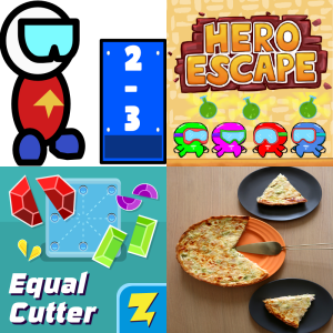 Game Based Learning: Partition Shapes Into Unit Fractions 3.G.A.2 ...