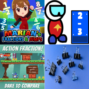 Free Lesson: Action Fraction - Dare to Compare! - Free Educational ...