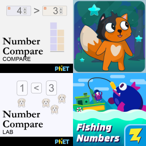 Lesson: Compare Two Numbers K.CC.C.7 - Free Games and Simulations ...