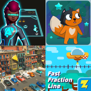 Free Educational Games: Represent Fractions Using Concrete Objects And ...