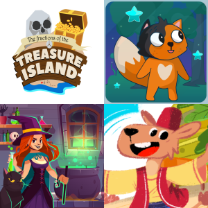 Game Based Learning: Multiply Fractions with Unlike Denominators 5.NF.B ...