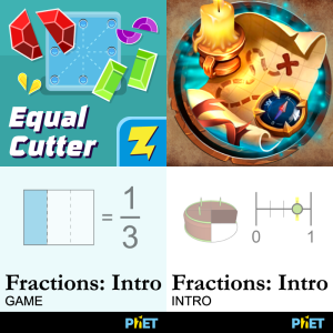 Game Based Learning: Partition Shapes Into Unit Fractions 3.G.A.2 ...