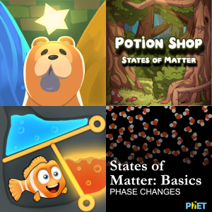 Free Educational Games: States of Matter and their Structure MS-PS1.A-4 ...