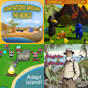 Worksheet: Adaptation of Populations 3.4a - Free Games and Videos ...