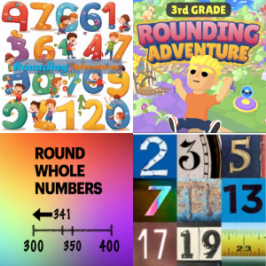 Practice: Round Whole Numbers to 10, 100, 1000 MA.4.NSO.1.4 - Free ...