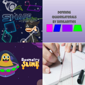 Student Lesson: Identify and Draw Quadrilateral Based On Defining ...