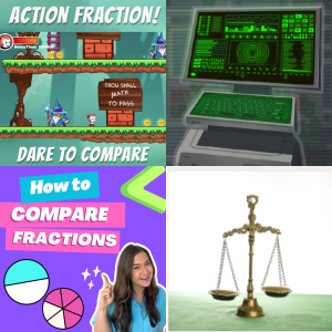 For Class: Plot, Order and Compare Fractions with Different Numerators ...