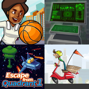 Free Educational Games: Graph Points In Quadrant 1 To Represent ...