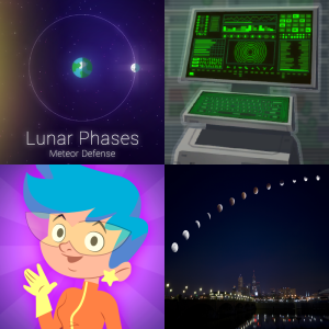Teaching Plan: Lunar Phases MS-ESS1.A-1b - Free Educational Games ...