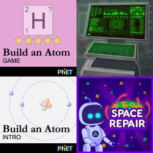 Practice: Atoms, Matter & the Periodic Table of Elements - Free Games ...