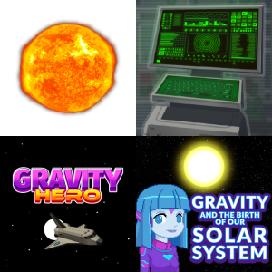 Lesson: Gravity and the Birth of our Solar System MS-ESS1.B-3 - Free ...