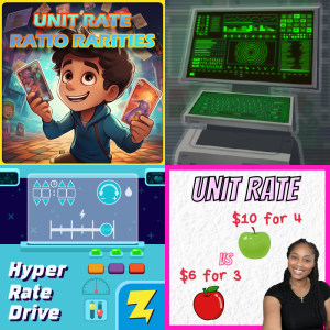 Free Lesson: Solve Unit Rate Problems 6.RP.A.3.b - Free Games ...