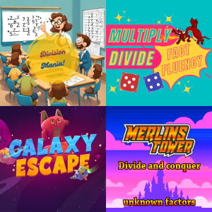 Worksheet: Division As An Unknown Factor AR.3.OA.B.6 - Free Games and ...