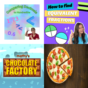 Game Based Learning: Equivalent Fractions, Decimals, And Percents 6.5C ...