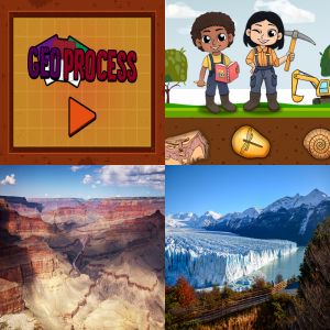 Game Based Learning: Earth Processes: Scales of Time and Space 6.ESS2.2 ...