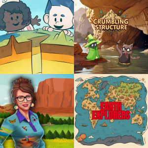 Worksheet: Brock: 4th Grade: Weathering and Erosion - Free Games and ...