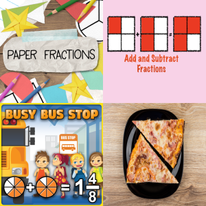 Worksheet: Add and Subtract Fractions NY-4.NF.3.a - Free Games ...