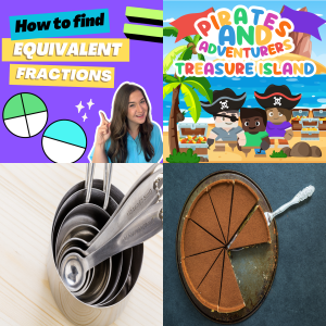 Free Lesson: Model Equivalent Fractions 3.NF.3b - Free Games and Videos ...