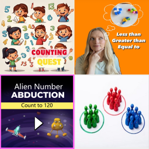 For Class: Compare Groups by Counting - Free Games and Videos - Legends ...
