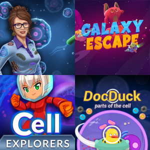 Free Educational Games: Structures and Functions of Single Celled ...