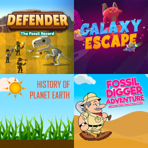 Game Based Learning: Fossils 5.9D - Free Educational Games - Legends of ...