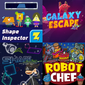 For Class: Attributes of Shapes 1.G.A.1 - Free Educational Games ...