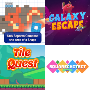Free Educational Games: Use Tiling to Find Area of a Rectangle NC.3.MD ...