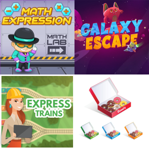 Free Educational Games: Write Simple Expressions 5.OA.A.2 - Free Games ...