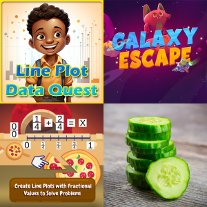 Free Homework Prep: Line Plots of Fraction Data 4.MD.B.4 - Free ...