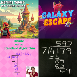 Game Based Learning: Fluently Divide Multi Digit Numbers 6.NS.B.2 ...