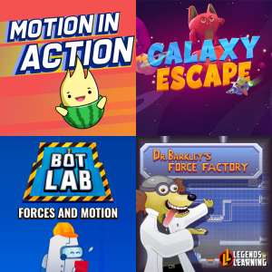 Practice: Forces and Motion P.3.6.1 - Free Educational Games - Legends ...