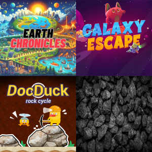 Game Based Learning: Rocks, Minerals & Rock Cycle - Free Games ...