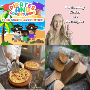 Free Lesson: Partitioning Circles & Rectangles - Free Games ...
