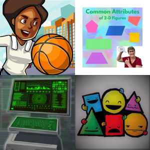 Practice: Common Attributes of 2D Figures 5.G.B.3 - Free Games and ...