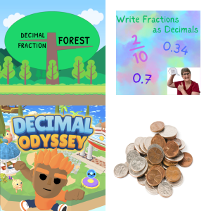 Lesson: Represent Decimals Using Visual Models And Money 4.2E - Free ...