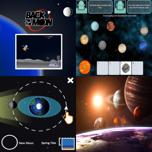 Student Lesson: Earth and the Solar System ES-ESS1.B-1 - Free Games and ...