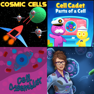 Practice: Parts of the Cell S7L2.a - Free Educational Games - Legends ...