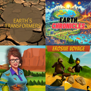 Worksheet: Landforms: Changes to Earth's Surface 5.7B - Free Games and ...