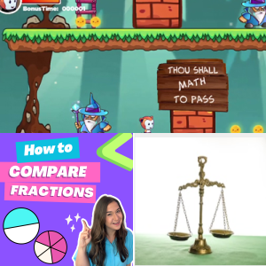 Free Homework Prep: Plot, Order and Compare Fractions with Different ...