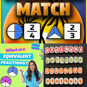 Practice: Understanding Equivalent Fractions 3.NF.A.3.a - Free Games ...