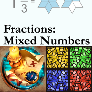 Free Homework Prep: Partition Shapes Into Unit Fractions 3.G.A.2 - Free ...