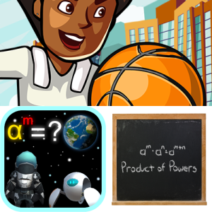 Practice: Integer Exponents MGSE8.EE.1 - Free Educational Games ...