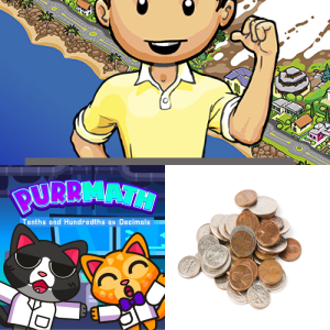 For Class: Represent Decimals Using Visual Models And Money 4.2E - Free ...