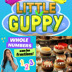 Student Lesson: Express Whole Numbers As Fractions 3.NF.A.3.c - Free ...