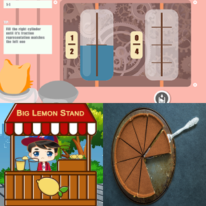 Student Lesson: Equivalent Fractions 4.3C - Free Educational Games ...
