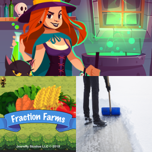 Game Based Learning: Find Area Of A Rectangle Using Unit Fraction Tiles ...